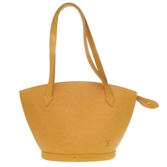 Louis Vuitton Pre-owned Cuir sacs-louis-vuitton - Femme - Pre-owned - Jaune - Taille: ONE Size