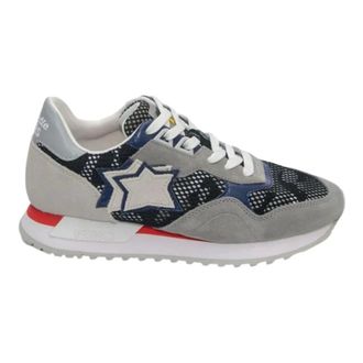 Atlantic Stars Homme, Chaussures, Multicolore, Taille: 43 EU Baskets Homme en Cuir et Tissu