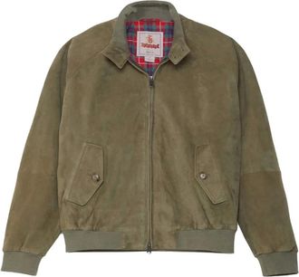 Baracuta Homme, Vestes, Vert, Taille: S G9 Suede Jacket