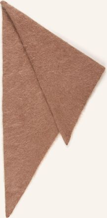 Darling Harbour Darling Harbour Dreieckstuch Aus Cashmere braun