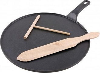 Invicta Cr&ecirc;pe-maker aus gusseisen 30 cm schwarz - Chasseur - 3290noir