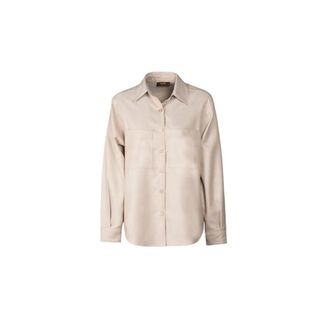 Moorer Femme, Blouses et Chemises, Beige, Taille: 36 FR Chemise Zama-Ca7