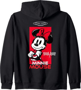 Disney Racing Minnie Mouse Turbo Troop Race Car Driver Kapuzenjacke