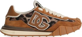 Dolce & Gabbana Femme, Chaussures, Brun, Taille: 40 EU DG Athletic