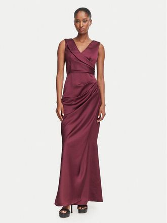 Rinascimento Rinascimento Abendkleid CFC0130465003 Dunkelrot Regular Fit