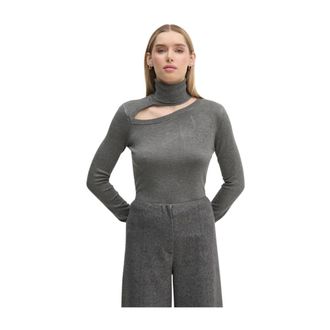 Gaud&igrave; Rollkragenpullover - - Knitwear - Damen - Grau - L