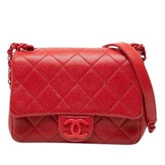 Chanel Pre-owned Mini Classic Flap - - Pre-owned - Damen - Rot - ONE SIZE