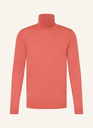 Paul Paul Rollkragenpullover Aus Merinowolle orange