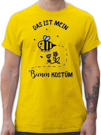Shirtracer T-Shirt Das ist mein Bienen Kostüm I Biene Karneval & Fasching