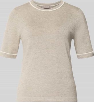 Christian Berg Pullover aus Viskose-Mix in Strick-Optik