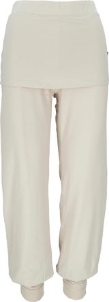 Guru Shop Yoga-Hose mit Minirock in Bio-Qualit&auml;t - Sand, Damen, Baumwolle, Size:XXL