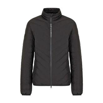 Emporio Armani Emporio Armani Ea7, Homme, Vestes, Noir, Taille: S Manteau Noir Matelass&eacute; Pliable