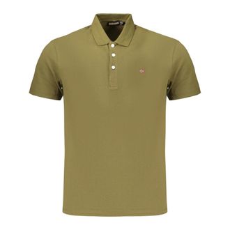 Napapijri Homme, Tops, Vert, Taille: 2XL Polo &agrave; Manches Courtes
