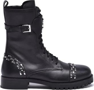 Patrizia Pepe Femme, Chaussures, Noir, Taille: 39 EU Bottine Cuir Semelle Fermeture &Eacute;clair