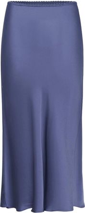 Part Two Jupe Midi - Femme - Jupes - Bleu - Taille: 50 FR