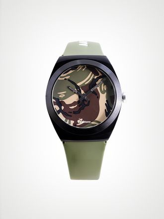 D1 Milano D1 x AAPE: Green Camo Canva
