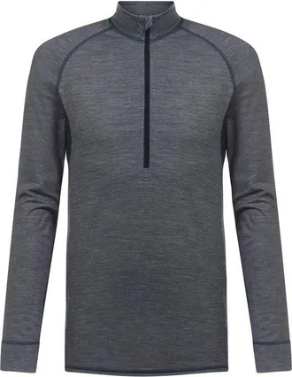 Mey Langarmshirt Prfrmnc+ Stehkragen mit Rei&szlig;verschluss, schnelltrocknend