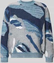 Scotch & Soda Loose Fit Strickpullover im Allover-Look
