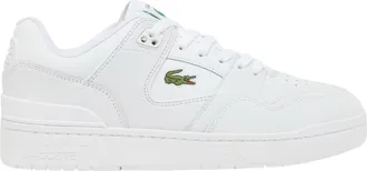Lacoste Court Cage Sneaker f&uuml;r Herren, Leder (Wei&szlig;)