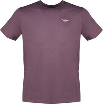 Pepe Jeans London Original Basic 3n T-Shirt, Violet Aubergine, S Homme