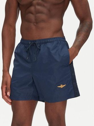 Aeronautica Aeronautica Militare Badeshorts 251BW225CT3539 Dunkelblau Regular Fit