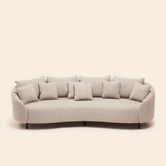 Madura Canap&eacute; 3 Places Julika Glory naturel - BEIGE