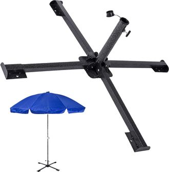 Generic Regenschirmbasis | Metall Terrasse Sonnenschirm St&auml;nder - Gro&szlig;e Haubenhalter F&uuml;r Garten Terrasse Cafe Rasen