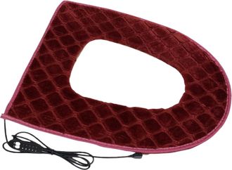 Generic Beheizter Toilettensitzbezug - Toilettensitzheizung, USB-Kissenbezug Für Toilettensitze, 5-stufig Verstellbares Heizkissen, Toilettensitzauflage Mit T