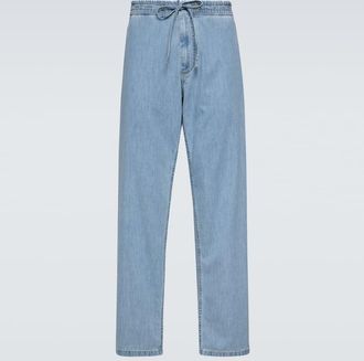 Bottega Veneta Gerade Hose aus Denim