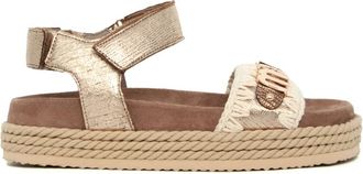 Mou Femme, Chaussures, Multicolore, Taille: 37 EU Sandales Bio &agrave; Crochet