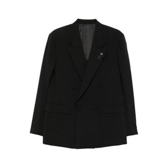 Lardini Zweireihiger Blazer - - Jackets - Herren - Schwarzk - S