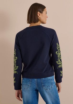 Cecil Sweatshirt mit Rundhalsausschnitt