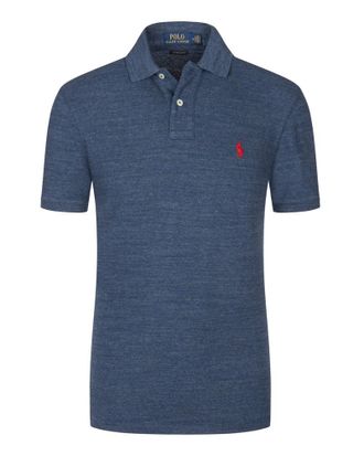 Ralph Lauren Poloshirt Custom Slim Fit in Mesh-Qualit&auml;t in