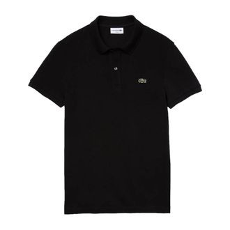 Lacoste Schwarzes Slim Fit Piqu&eacute;-Polohemd - - Tops - Herren - Schwarzk - 2XL
