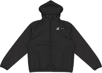 Comme Des Gar&ccedil;ons Homme, Vestes, Noir, Taille: XL K-Way Full Zip Jacket