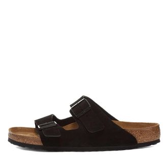 Birkenstock Homme, Chaussures, Noir, Taille: 41 EU Arizona SFB Suede Regular Fit