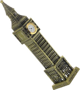 BESPORTBLE Gro&szlig;e Metallfigur Legierung Vintage Modell Schreibtischdekoration Europ&auml;isches Retro Ornament Wohnzimmer Kunsthandwerk