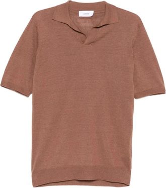 Lardini Homme, Pulls, Brun, Taille: S V-neck Tricots