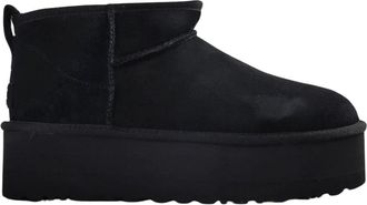 UGG Ugg, Femme, Chaussures, Noir, Taille: 40 EU Classic Ultra Mini Platform