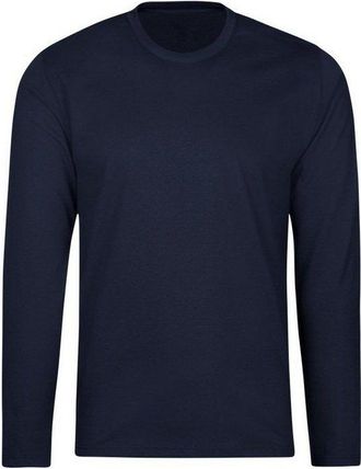 Trigema T-Shirt TRIGEMA Langarmshirt aus 100% Baumwolle (1-tlg)