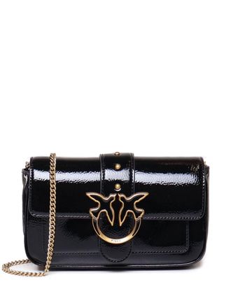 Pinko sac port&eacute; &eacute;paule Love One - Noir