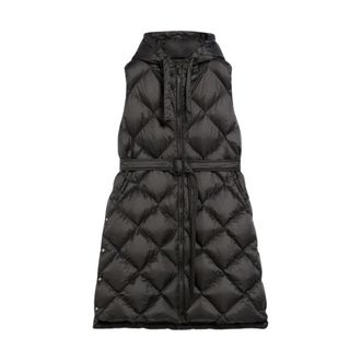 Max Mara Midi-Weste - - Jackets - Damen - Schwarzk - M