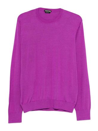 Tom Ford Pull Col Rond - Violet