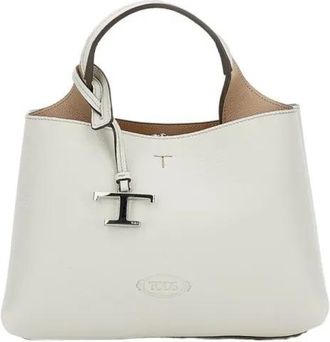 Tod's Tods Shopper & Totes - Mini Leather Shopping Bag - Gr. unisize - in Wei&szlig; - f&uuml;r Damen