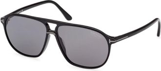 Tom Ford unisex, Accessoires, Noir, Taille: ONE Size Bruce Lunettes de soleil