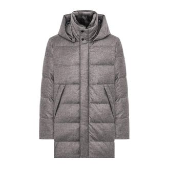 Duno Stepp-Parka - - Coats - Herren - Grau - L