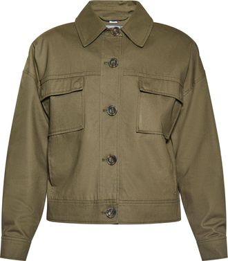 Dreimaster Dreimaster Jacke Damen milit&auml;risch oliv