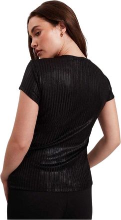 Ted Baker T-Shirt f&uuml;r Damen, Stripes, Schmal (Schwarz)