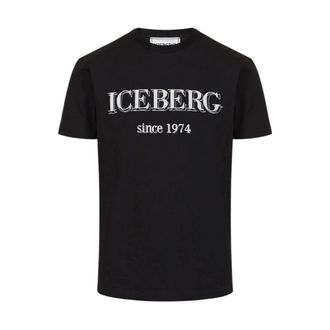 Iceberg Herren, Oberteile, Schwarzk, 2XLGr&ouml;&szlig;e