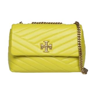 Tory Burch Femme, Sacs, Vert, Taille: ONE Size Sac Bandouli&egrave;re en Cuir